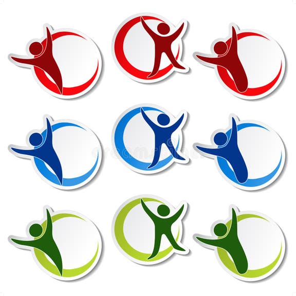 Human Stickers Stock Illustrations – 6,356 Human Stickers Stock ...