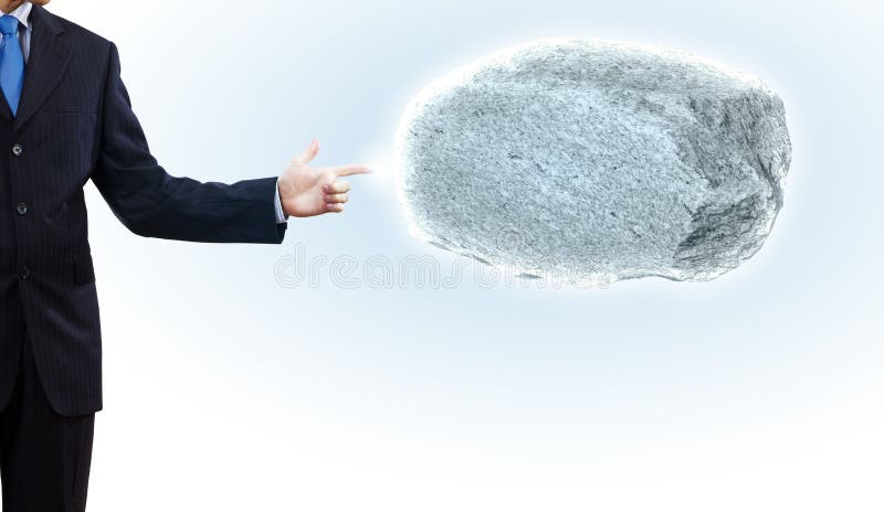 Human strength and power stock photo. Image of boulder - 52125420