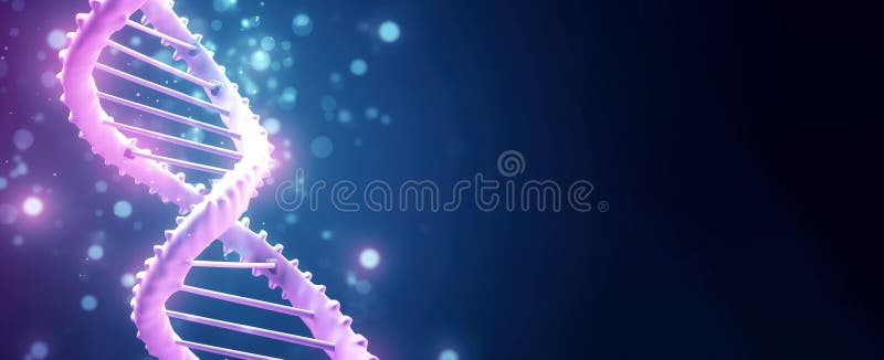 Human Structure of DNA, Researches of Chromosomes. AI Generated. Stock ...