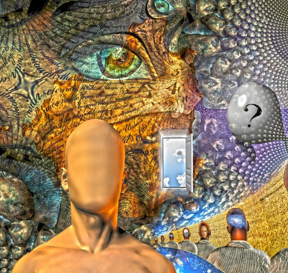 Human Tale stock illustration. Illustration of metaphoric - 23495247