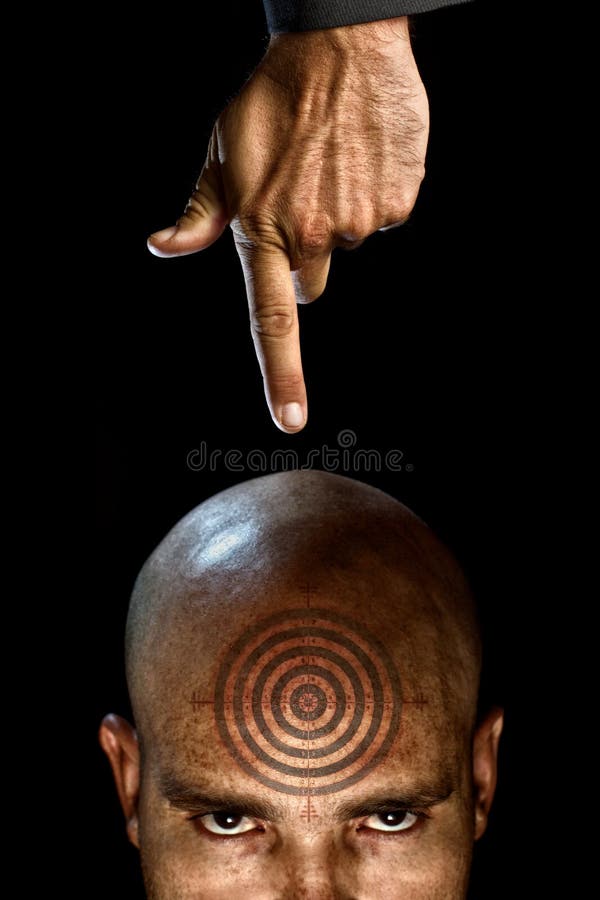 Human target stock image. Image of mark, danger, tatoo - 26325805