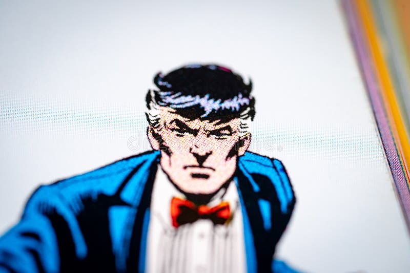 The Human Target Superhero from a Comic Book. Editorial Stock Image ...