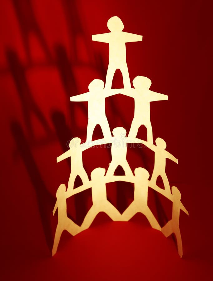 Human team pyramid stock photo. Image of business, collaboration ...