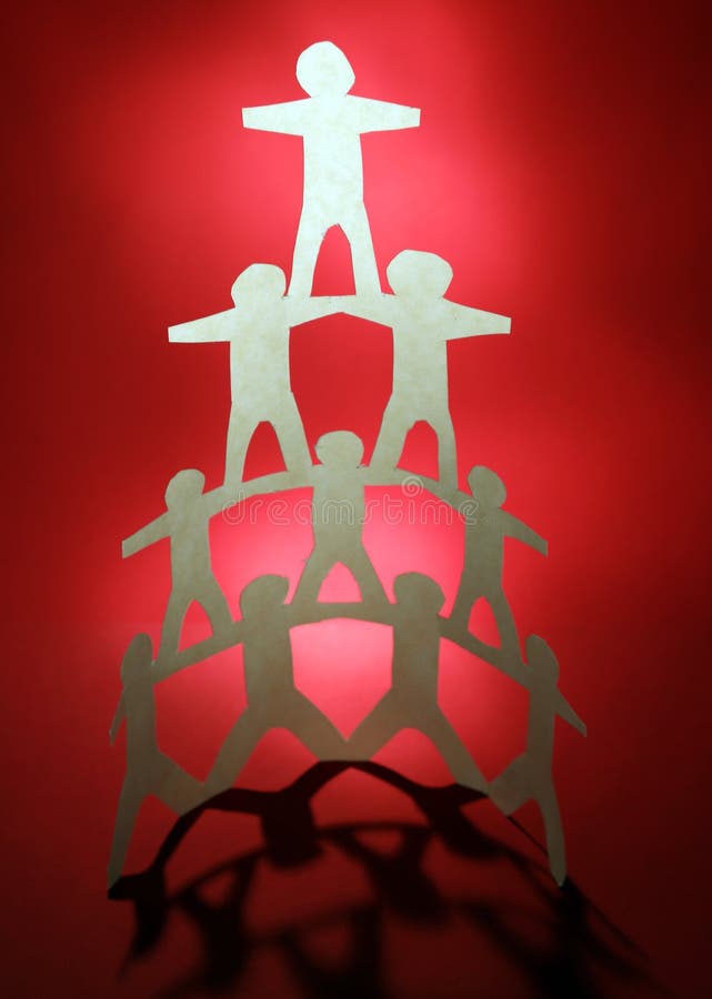 Human team pyramid stock image. Image of collaboration - 252910329