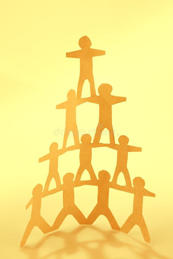 Human team pyramid stock image. Image of chain, hierarchy - 163107237