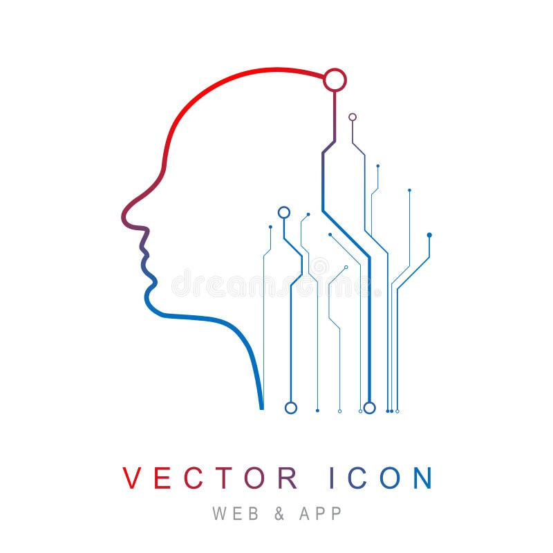 Brain Tech Mind Data Logo Design, Creative Idea Sign. Innovation ...