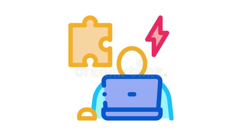 Human DNA Testing Icon Animation Stock Footage - Video of medical ...