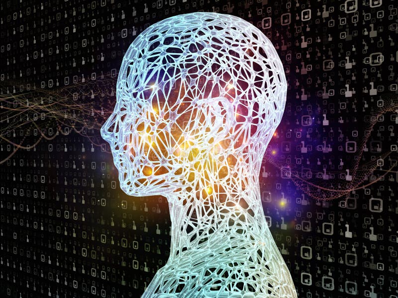 Human Topology stock illustration. Illustration of technology - 199215702