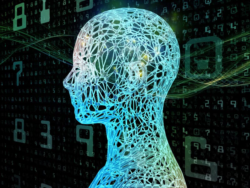 Human Topology stock illustration. Illustration of virtual - 202675270