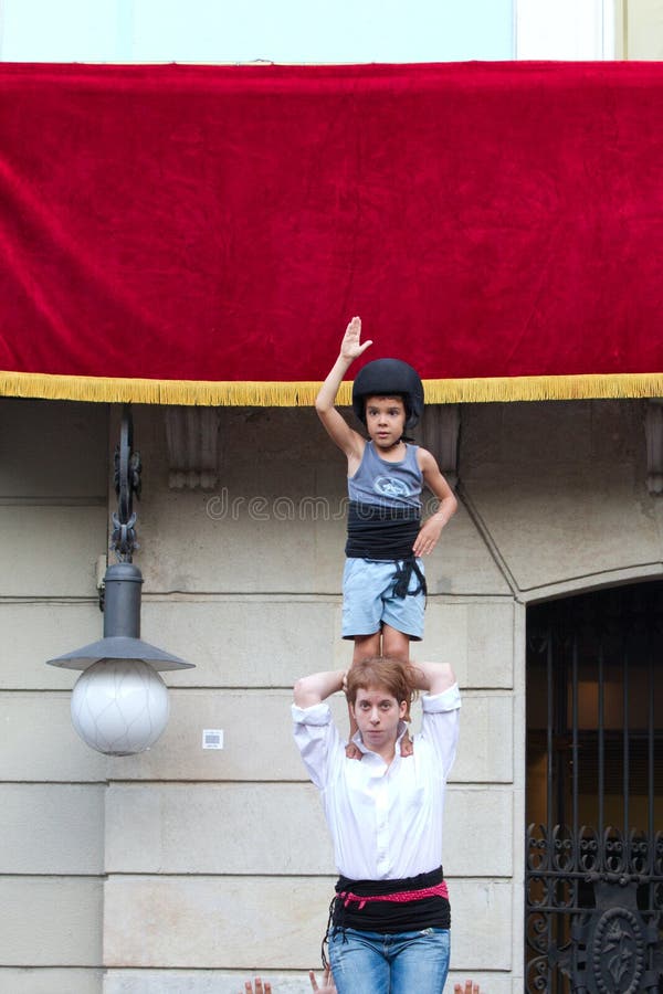 Human Towers editorial stock photo. Image of decoration - 20829543