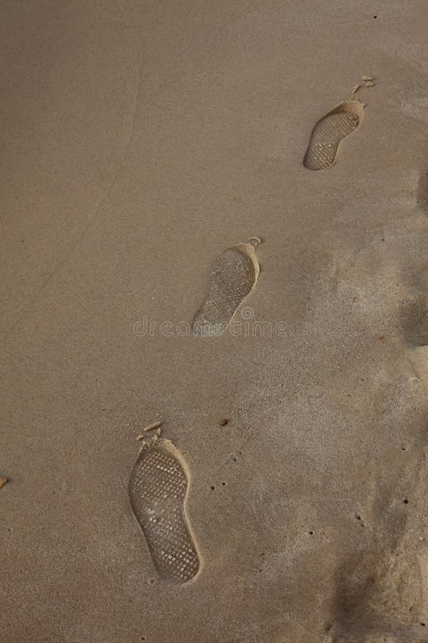 Human trace stock image. Image of explorer, desert, sand - 91101775