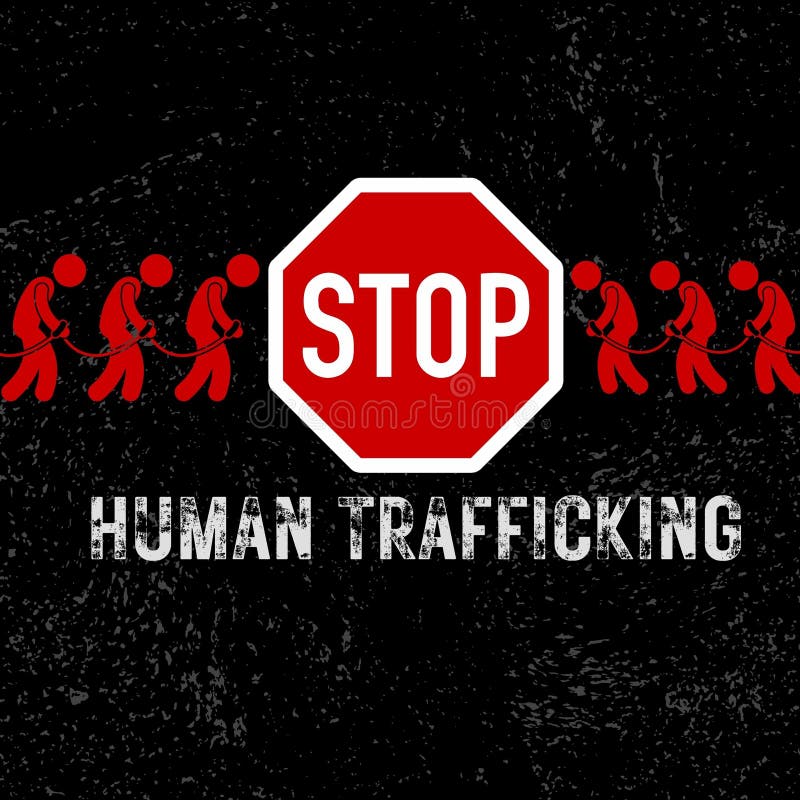 Hand Stop Sign Human Trafficking Concept, Stop Human Trafficking ...