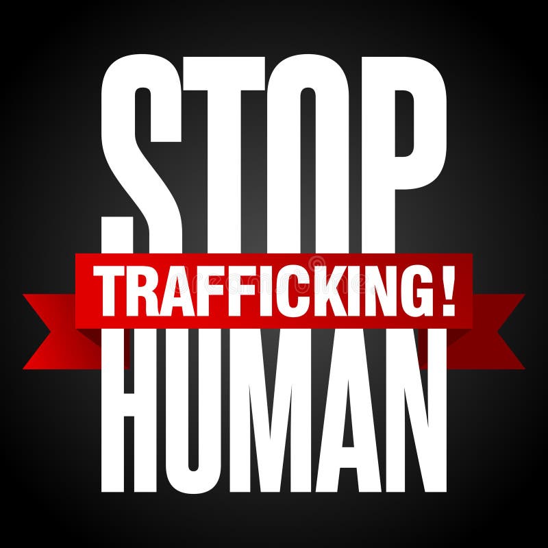 Human Trafficking Vector Template Stock Vector - Illustration of person ...