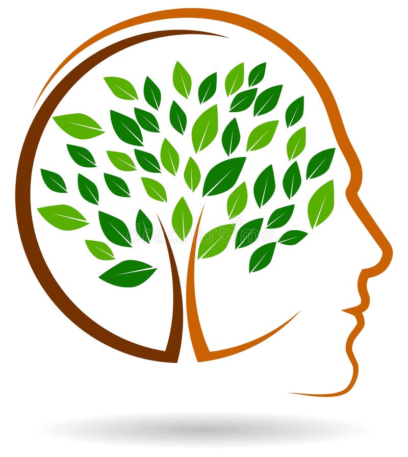 Tree Brain Logo Nature Brain Logo | Premium Vector