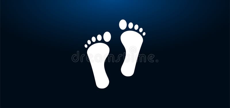 Footprints Banner Stock Illustrations – 988 Footprints Banner Stock ...
