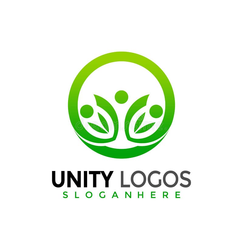 Human Unity Logo, People Group Modern Logos Designs Vector Stock Vector ...