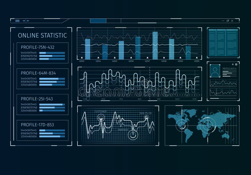 Human user display stock illustration. Illustration of element - 73022221