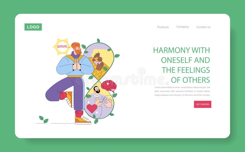 Human Values. Flat Vector Illustration Stock Vector - Illustration of ...