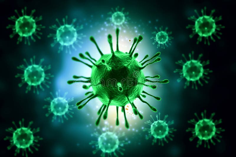 Human virus stock illustration. Illustration of virus - 296371361