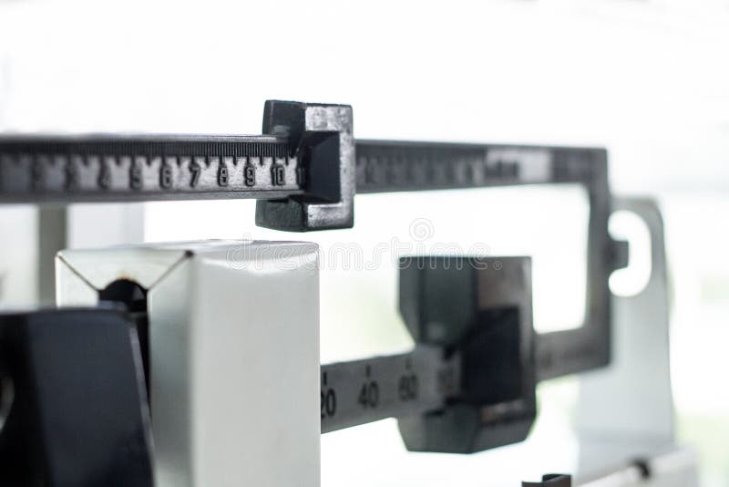 Human weighing machine stock photo. Image of dieting - 174251334