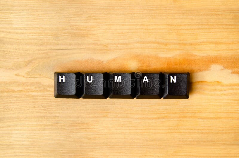 Human word stock photo. Image of wood, life, alphabet - 98413620