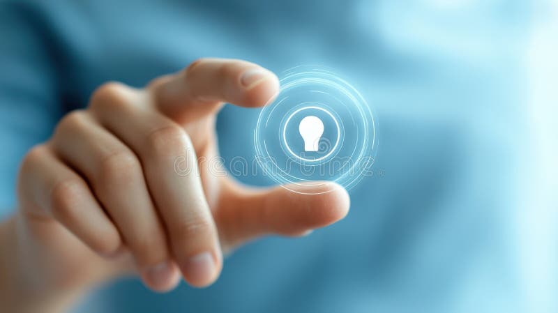 Humancomputer Interaction, Person Pressing Button on Touch Screen ...