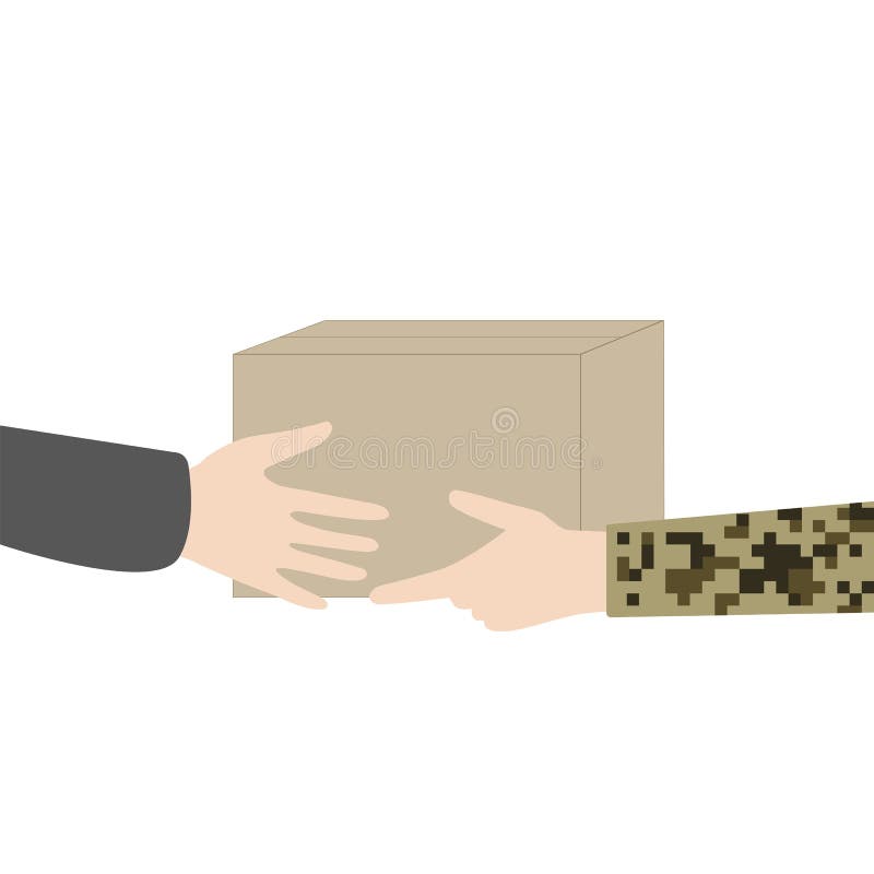 Military Care Package Clipart