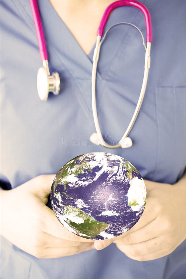 Humanity Will Save the World Stock Photo - Image of doctor, nature: 5887286
