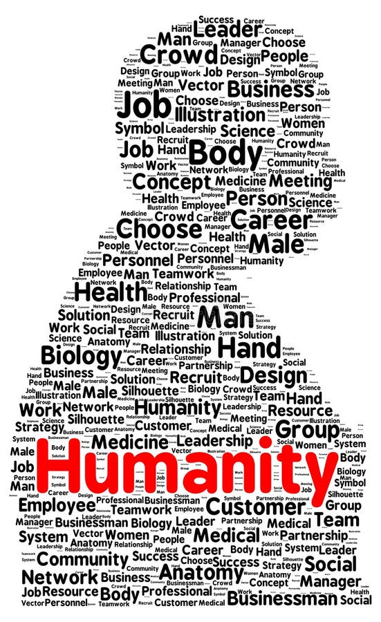 Human Body Word Cloud Shape Stock Illustration - Illustration of lung ...