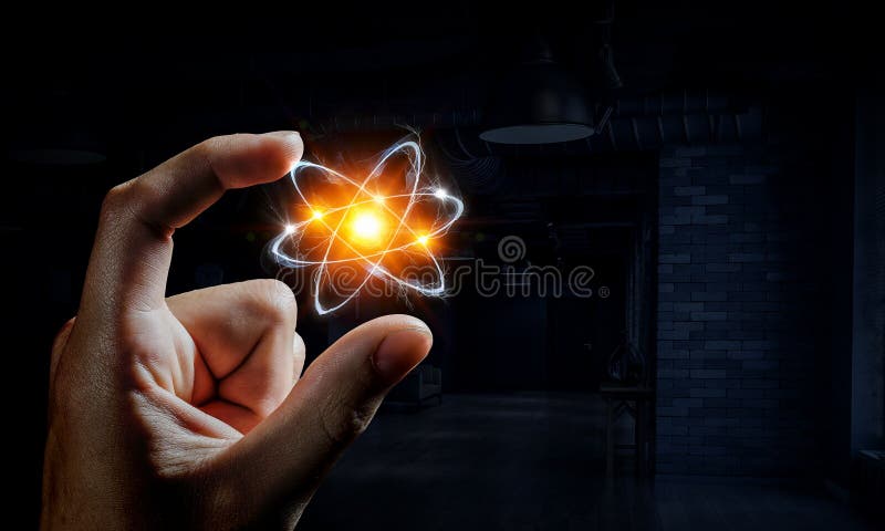 Humankind and science stock illustration. Illustration of molecular ...