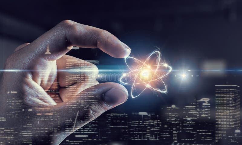 Humankind and science stock photo. Image of nucleus - 130618162