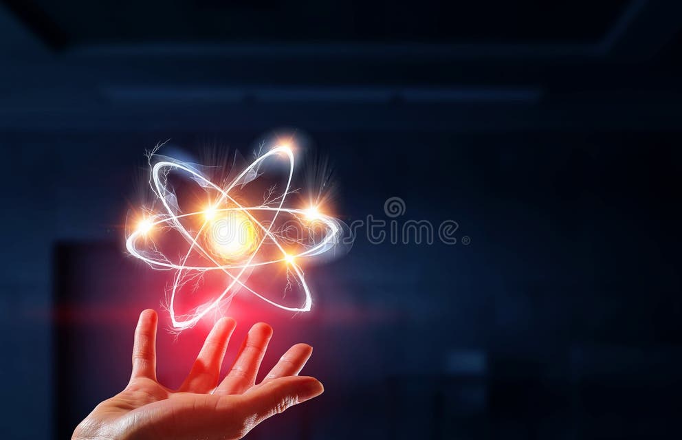 Humankind and science stock illustration. Illustration of hand - 117787992