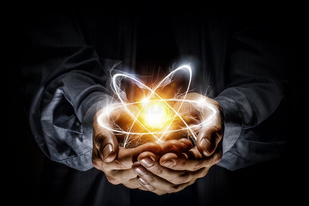 Humankind and science stock image. Image of energy, molecule - 121876245