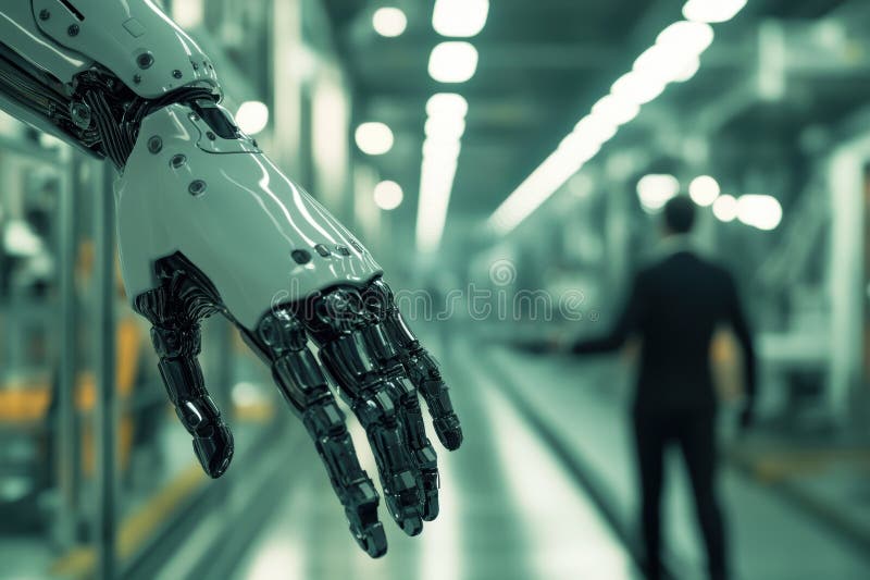 Humanoid Android Operates Assembly Line As Worker is Escorted Away in ...