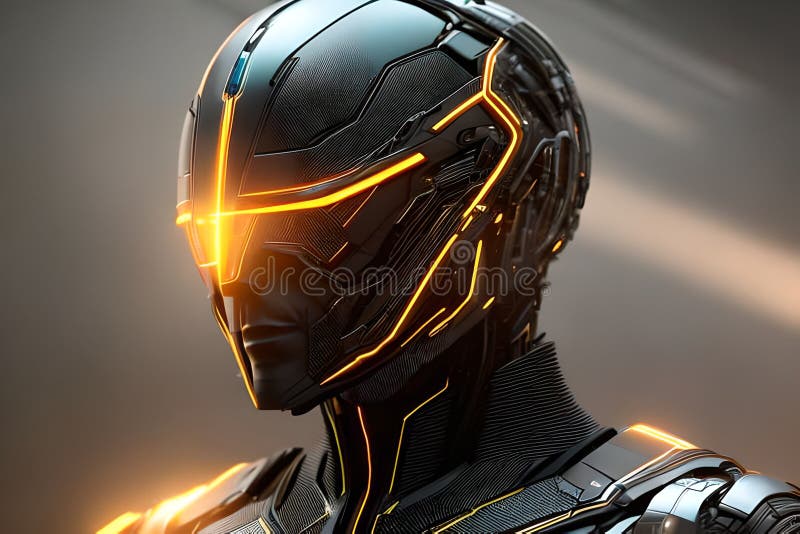 A Humanoid Machine S Striking Features in a Digital Environment with ...