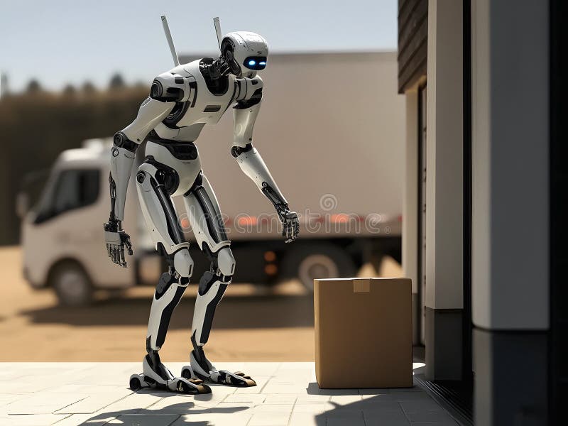 Human Robots Deliver Stock Photos - Free & Royalty-Free Stock Photos ...