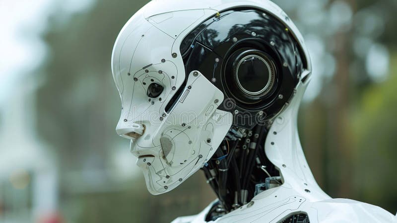 Humanoid Robot Design Showcases Sleek Aesthetics and Complex Mechanics ...