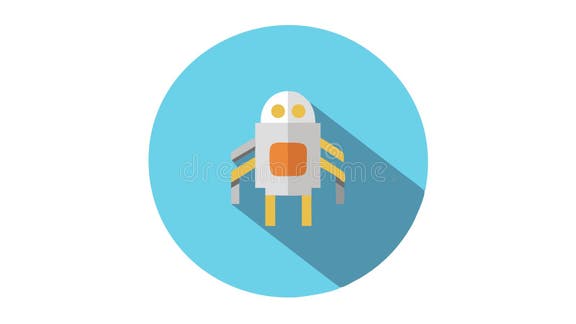 Humanoid Robot Figure Silhouette Blue, Technology AI Machine Automation ...