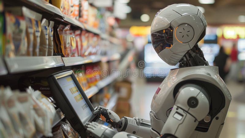 A Humanoid Robot Shopping in a Modern Grocery Store, Using a ...