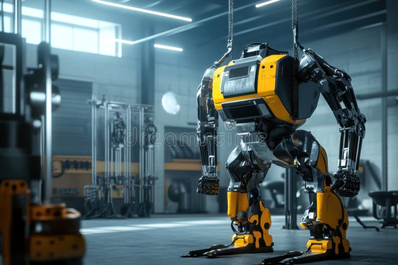 Robotics Training in a Modern Gym Showcases Innovative Design and ...