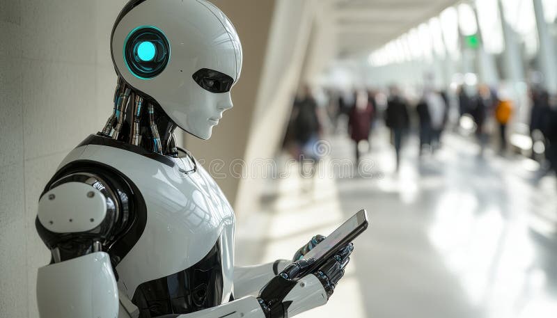 Humanoid Robot Using Smartphone, Futuristic Technology and Innovation ...