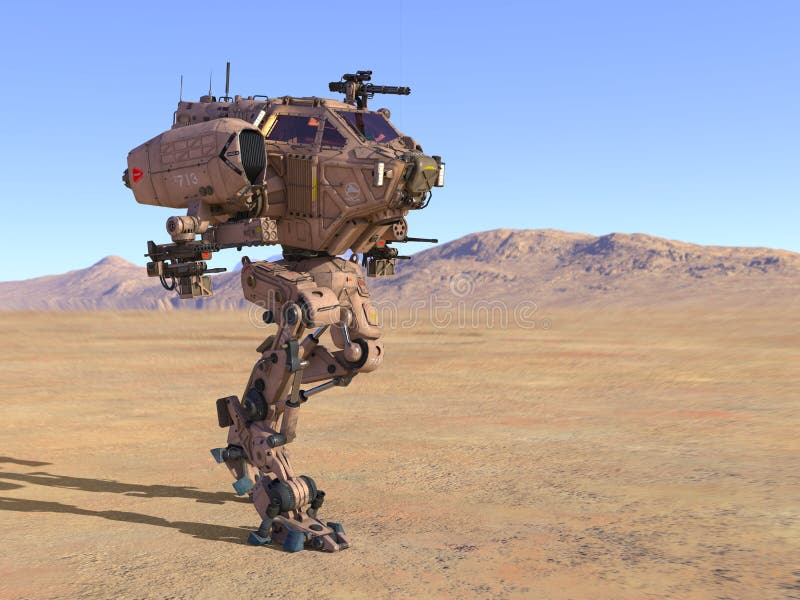 3D CG Rendering of Humanoid Stock Illustration - Illustration of latest ...