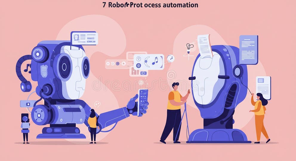 Humanoid Robots are Engaged in Process Automation Tasks. Two Large ...