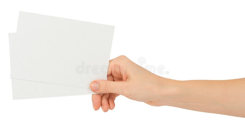 Humans Hand Holding Empty Card Stock Photos - Free & Royalty-Free Stock ...
