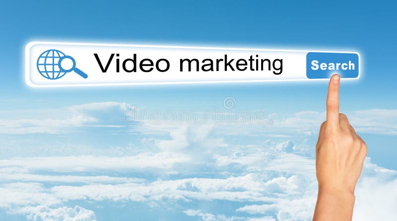 Humans Hand Pressing Browser Stock Photo - Image of human, searching ...