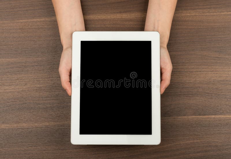 Humans Hands Holding Tablet Stock Photos - Free & Royalty-Free Stock ...
