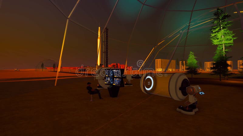 Humans on Mars. Extremely Detailed and Realistic High Resolution 3D ...