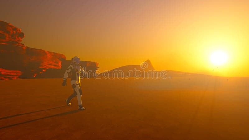 Humans on Mars. Extremely Detailed and Realistic High Resolution 3D ...