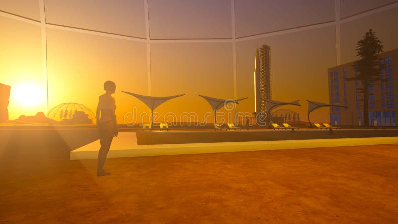 Humans on Mars. Extremely Detailed and Realistic High Resolution 3D ...