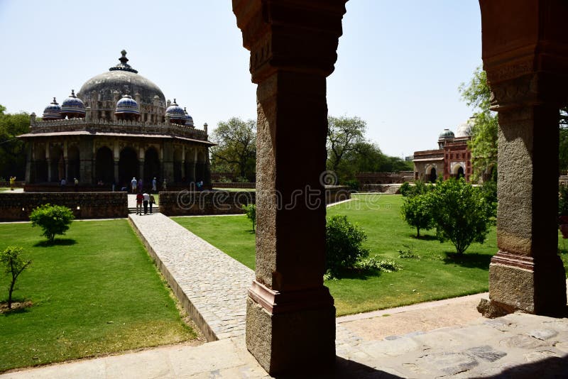 Humayun` s Graf in India stock afbeelding. Image of lijst - 91817189